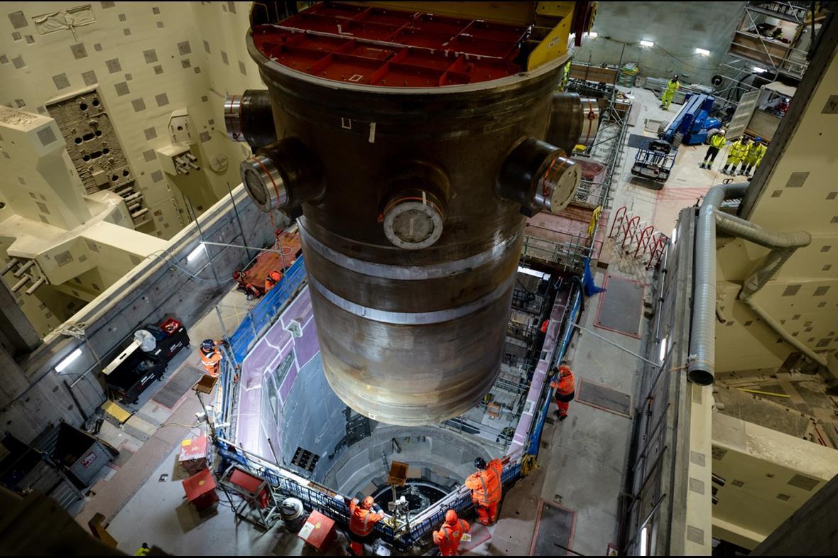 First 500-tonne nuclear reactor installed at Hinkley Point C | News ...